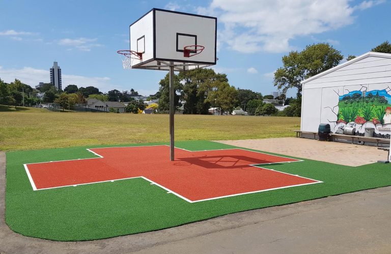 Artificial Turf Outdoor Basketball Courts